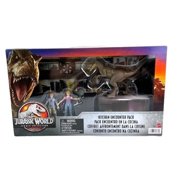 Mattel | Toys | New Jurassic World Legacy Collection Kitchen Encounter ...